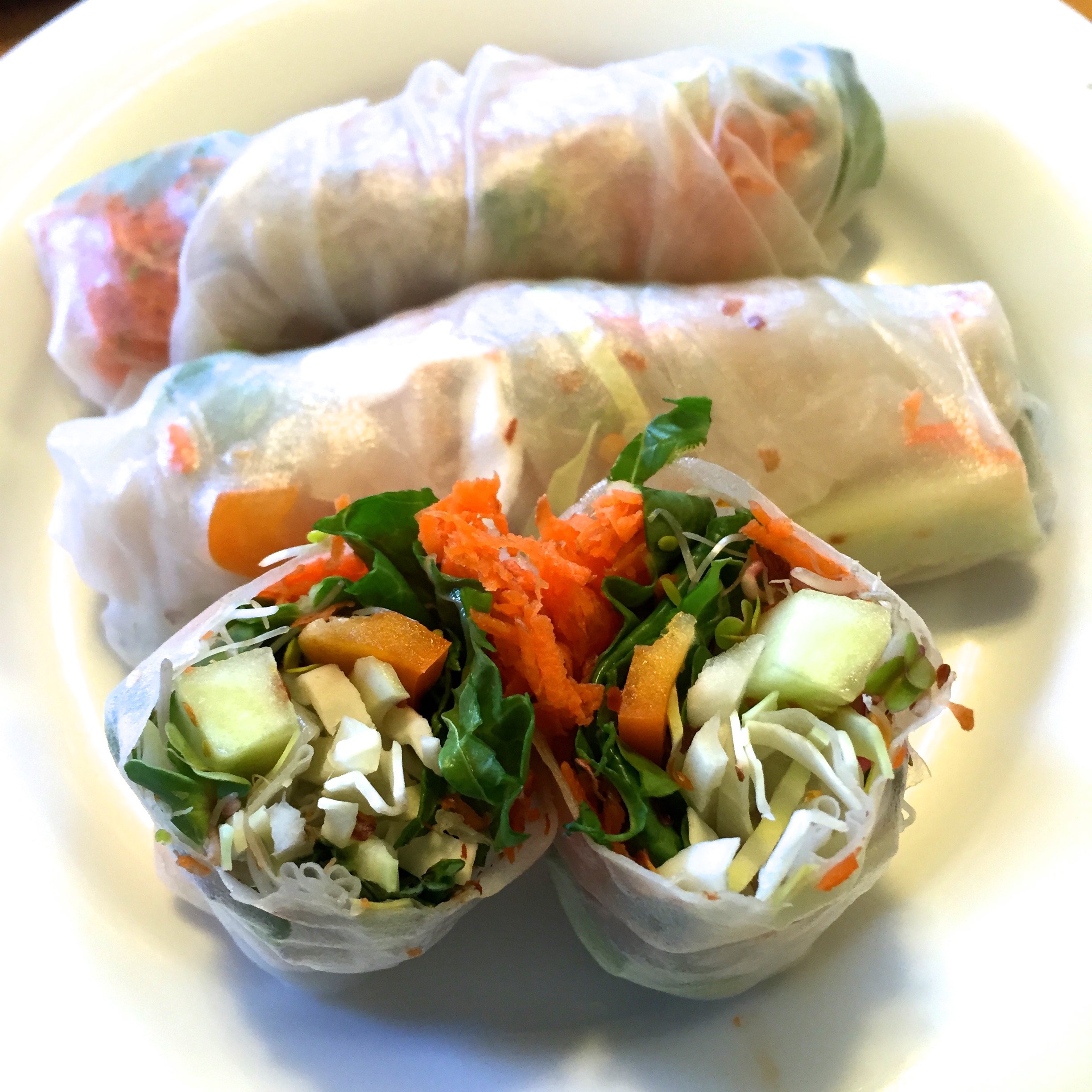Veggie Spring Rolls – Bella's Belly